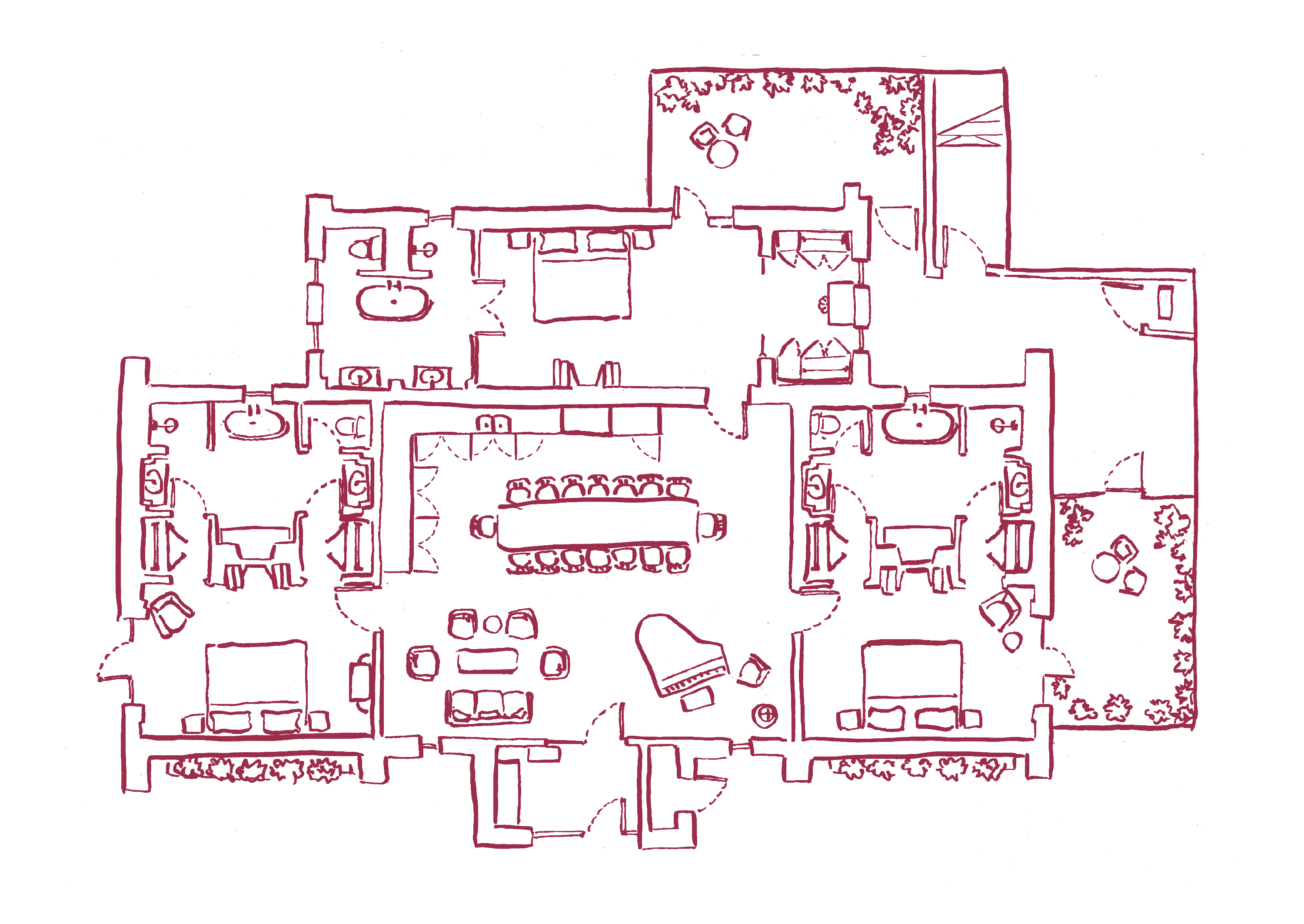 Luxury Family Suites & Cabins in Oxfordshire - Estelle Manor