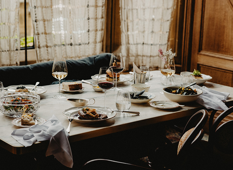 Dining & Restaurants at Estelle Manor, Oxfordshire